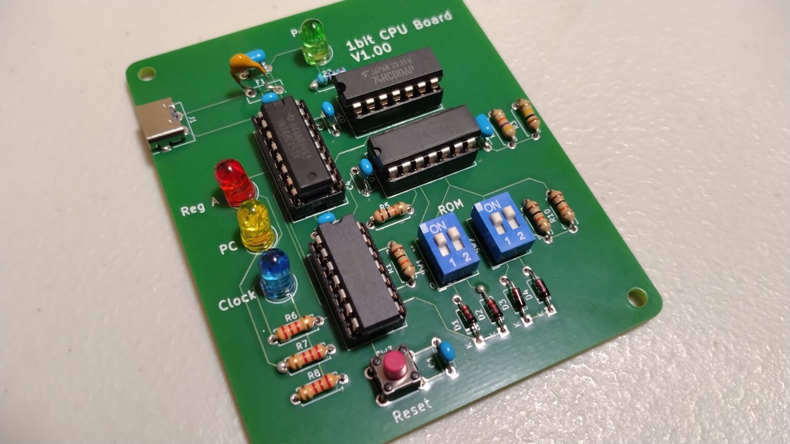 1bit CPU組み立てキットに挑戦して、学びになった話 - 名古屋とエンジニアリング